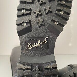 Gripfast | Shoes | Vintage Circa Y2k Gripfast England Black Leather 2 ...